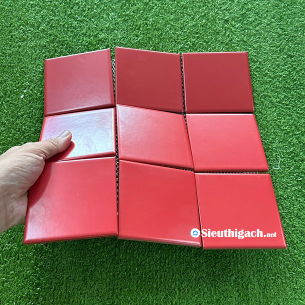 Tổng Hợp 80+ Gạch Màu Đỏ Trang Trí