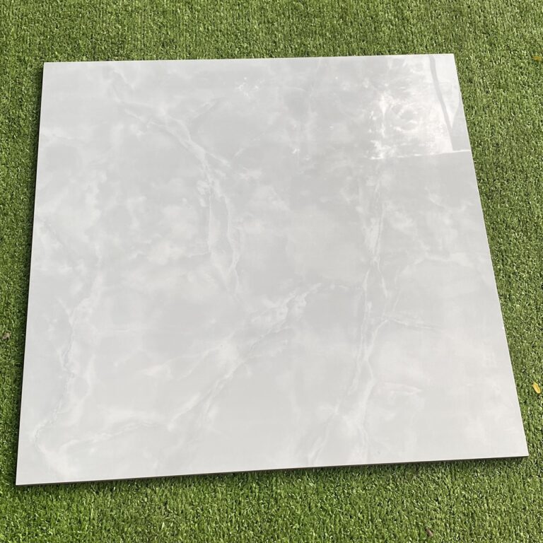 Gạch 600x600 Xám Nhạt Vân Mây